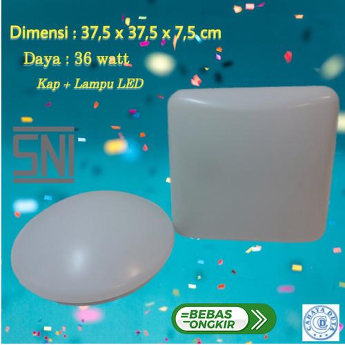 Jual Lampu Plafon Ceiling Light Acrilic LED Polos 36W - Jakarta Utara ...