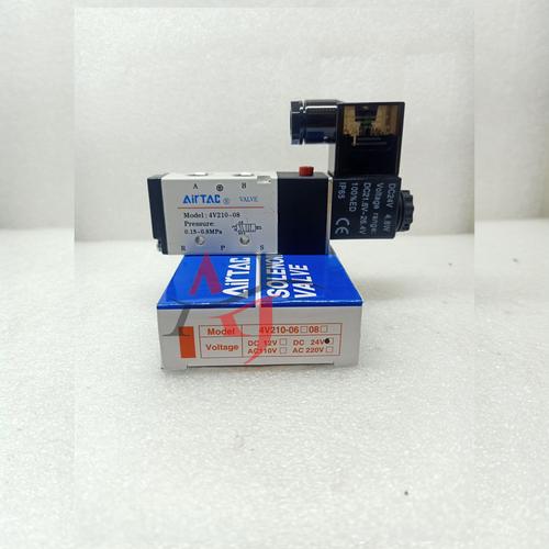 Jual SELENOID VALVE 4V210-08 AC 220V / DC 24V AIRTAC ORIGINAL - Jakarta Barat - anjaya electric ...