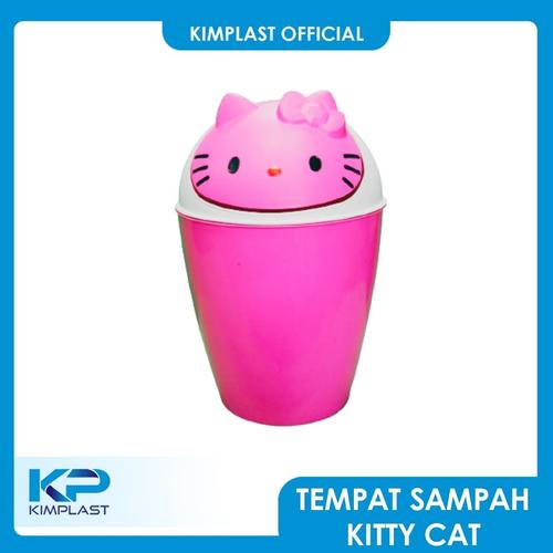 Jual KIMPLAST Tempat Sampah Kitty Cat Jumbo 10 liter/ Tempat Sampah ...