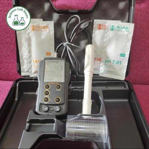 Jual Hanna HI-9813-51 Ph/TDS/EC and Temperature Portable Meter - Kota ...