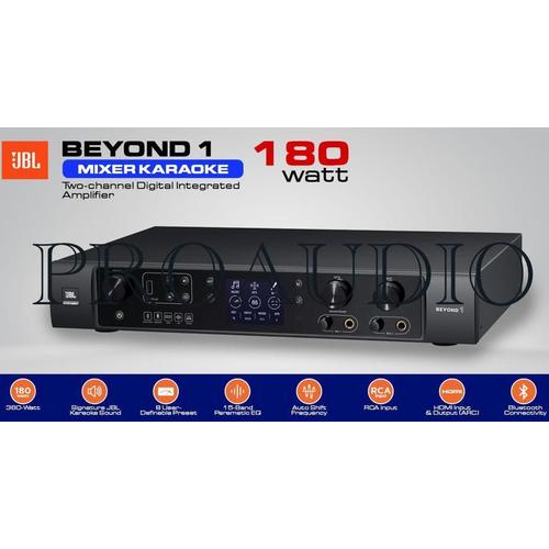 Jual JBL BEYOND 1 BEYOND1 DIGITAL AMPLIFIER KARAOKE 2 CHANNEL 180 WATT ...
