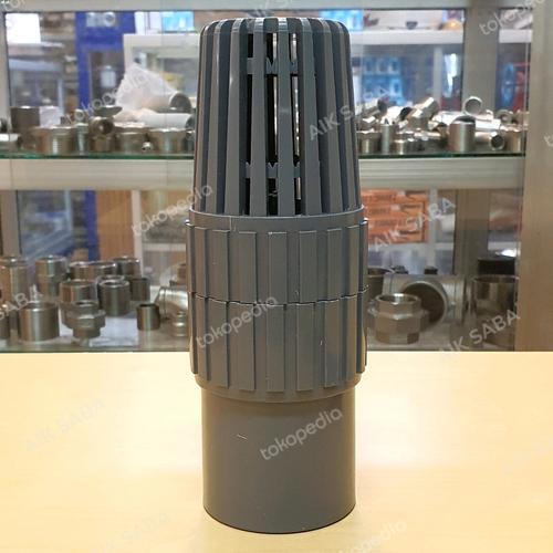 Jual foot valve socket pvc 11/2" inch / foot klep pvc - Jakarta Barat ...
