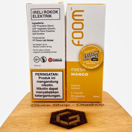 Jual SALT - Foom FRESH MANGO 30ml 30mg by Foom Lab Liquid yellow sparks ...