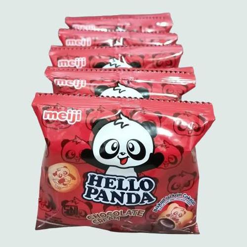 Jual Hello Panda Biskuit Cream Cokelat 8gr 1 Renceng isi 10 pcs ...