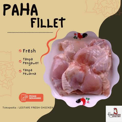 Jual PAHA AYAM FILLET SEGAR / PAHA FILLET BONELESS FRESH 500Gram & 1KG ...