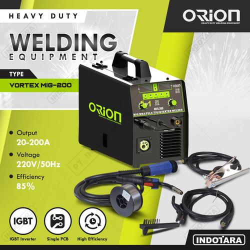 Promo Mesin Las Orion Mesin Las MIG Orion - Vortex MIG200 Cicil 0% 3x - Kab. Tangerang - PT ...