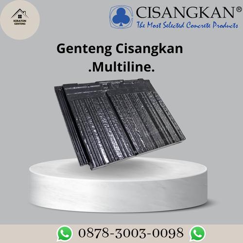 Jual Genteng Cisangkan Multiline Hitam / Genteng Cisangkan Murah Via ...