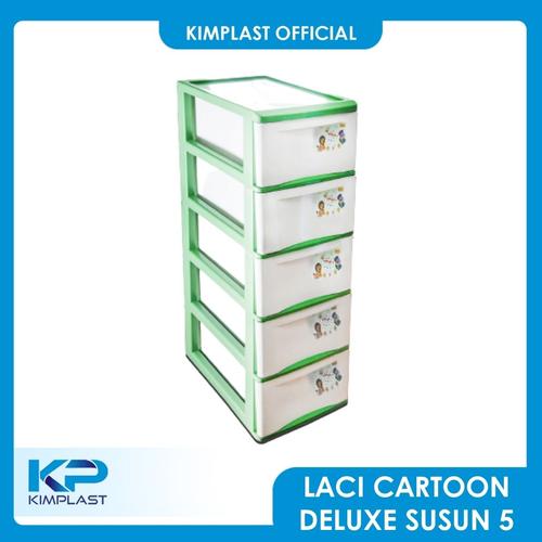 Jual KIMPLAST Laci Cartoon Deluxe Susun 5/ Laci Plastik Susun 5/ Lemari ...