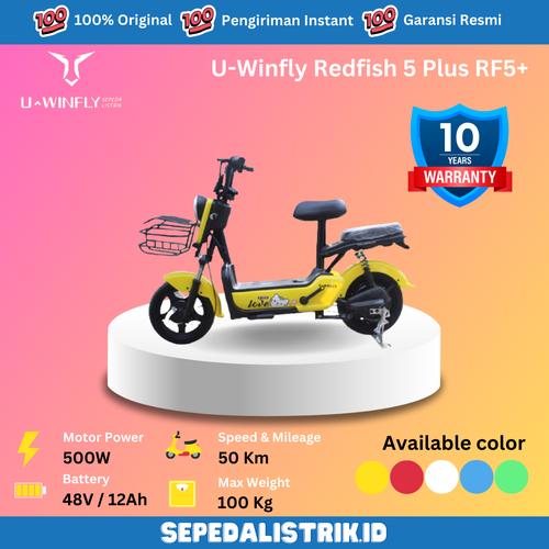 Jual Sepeda Listrik Uwinfly Redfish 5 Plus RF5+ 500W Garansi Resmi 10 ...