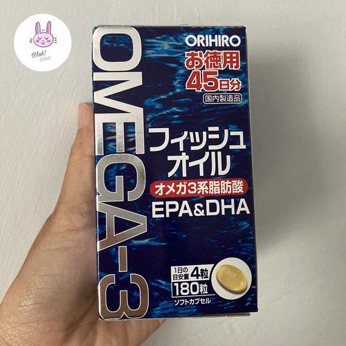 Jual Orihiro Omega 3 Fish Oil EPA DHA Orihiro Japan Supplement Minyak ...