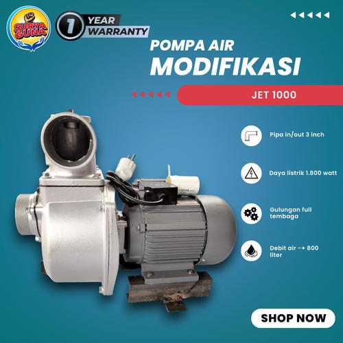 Jual POMPA AIR MODIFIKASI TYPE JET 1000 PIPA 3 DIM DEBIT AIR BESAR ...