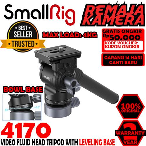 Promo SMALLRIG VIDEO HEAD MOUNT PLATE WITH LEVELING BASE CH20 4170 - RESMI - Jakarta Barat ...