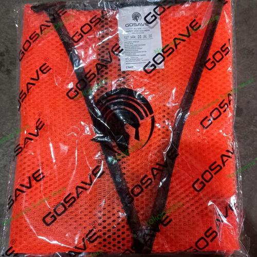 Jual Rompi Safety Jaring Orange Gosave / Rompi Jala APD Proyek - Kota ...