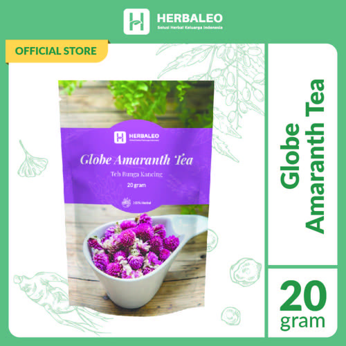 Jual Herbaleo Globe Amaranth Tea 20 gr ( Teh Bunga Kancing ) - Jakarta ...