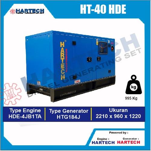 Jual Genset Hartech 40 KVA - Hartech 40 HDE Silent - Kab. Bekasi ...