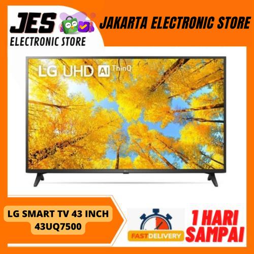 Promo LG LED TV 43UQ7500 43 Inch 4K UHD Smart TV 43UQ7500PSF Al ThinQ ...
