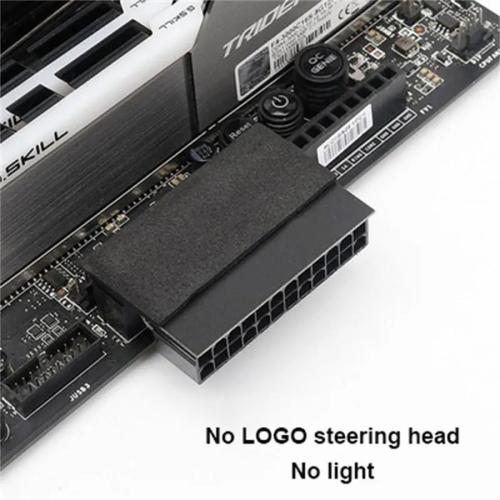 Jual Atx 24 pin 90 degree Motherboard 24pin RGB Auto Adapter PSU Power ...