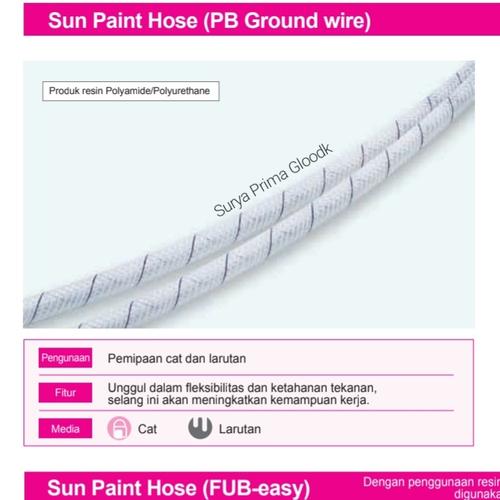 Jual Selang Togawa Sun Paint Hose Tube PB-7 6,5x10(With A Ground Wire ...