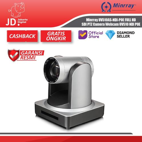Promo Minrray UV510AS-NDI-POE FULL HD SDI PTZ Camera Webcam UV510 NDI POE - 20 NDI POE Cicil 0% ...
