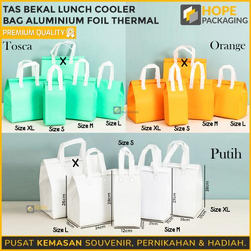 Jual Tas Cooler Bag/Tas Lapis Aluminium Foil/Tahan Suhu Makanan/Minuman ...