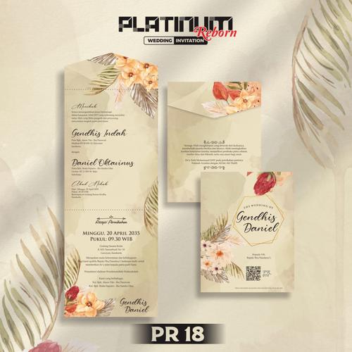 Jual Platinum Reborn PR 018 TF Blanko Undangan | Undangan Murah - Kab. Tuban - PaperID | Tokopedia