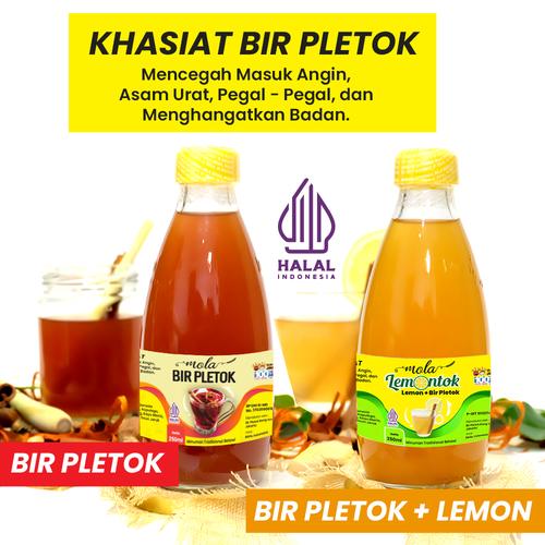 Promo Mola Bir Pletok Asli Khas Betawi | Bir Lemon HALAL (Non Alkohol ...