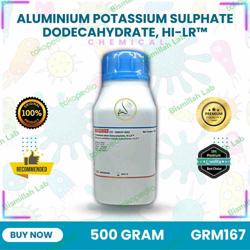 Jual Aluminium Potassium Sulphate Dodecahydrate | AlK(SO4)2.12H2O, 500 ...