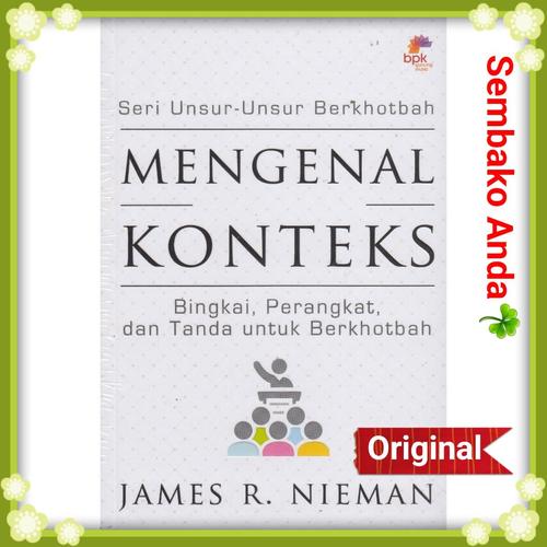 Jual Mengenal Konteks. Seri Unsur-Unsur Berkhotbah. James R. Nieman ...