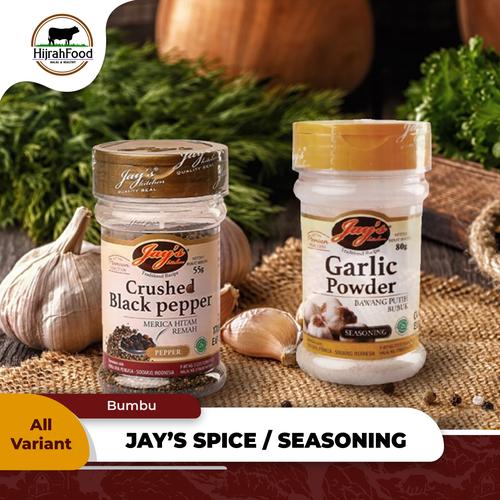 Jual Jay's Spice Seasoning : Garlic Powder / Crushed Black Pepper ...
