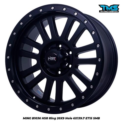 Jual VELG MOBIL HSR MING B1036 RING 20 FOR HUMMER H3, PANTHER, PAJERO ...