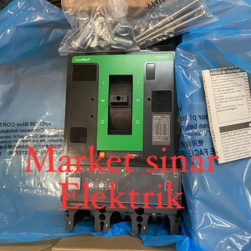Jual MCCB Schneider NSX400F 3P 400A C40F32D400 MIC2.3 36kA New ...