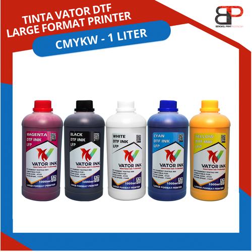 Jual TINTA VATOR LARGE FORMAT - 1L | LFP | SABLON DTF | CMYKW - Kuning ...