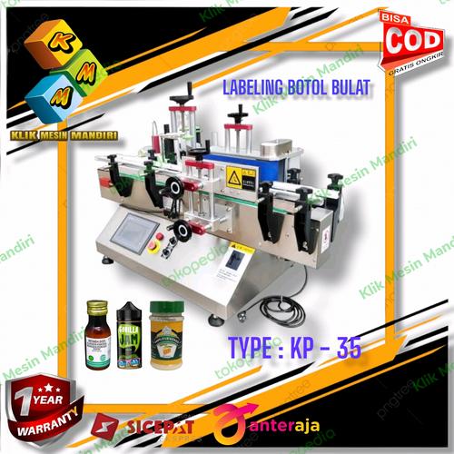Jual Mesin Labeling Botol Tempel Stiker Otomatis KP-35 - Jakarta Barat ...