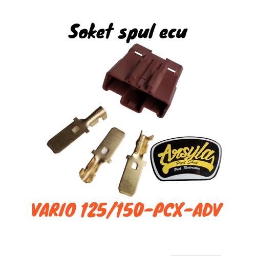 Jual soket spul ECU acg male sekun Honda Vario 125 Vario 150 PCX adv ...