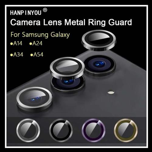 Jual SAMSUNG GALAXY A34 / A54 / A14 5G 4G TEMPERED GLASS RING CAMERA ...
