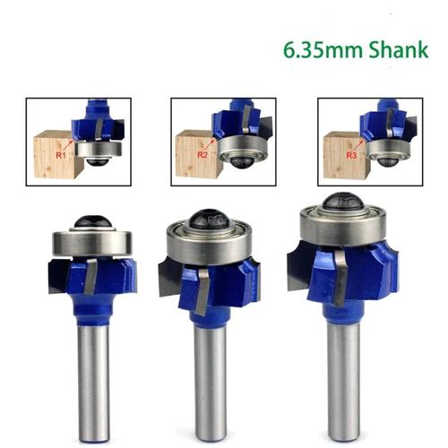 Jual Mata Profil Router Edging Radius HPL R1 R2 R3 Round Over shank 1/4 ...