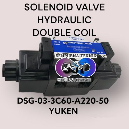 Jual SOLENOID VALVE YUKEN DSG-03-3C60-A220-50 / DSG-03-3C60-D24-50 - Jakarta Barat - sempurna ...