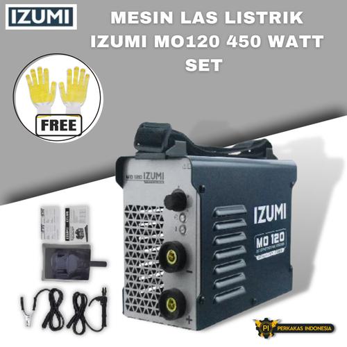Jual IZUMI Travo Las Mesin Las Listrik MO120 450 Watt SET Listrik Inverter - Kota Surabaya ...