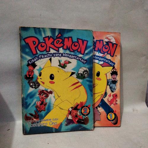 Jual komik pokemon kisah pikachu yang mengantarkan Toshihiro one ...
