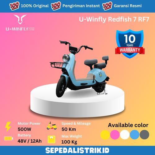 Jual Sepeda Listrik Uwinfly Red Fish 7 // RF7 New Garansi Resmi - Kota ...