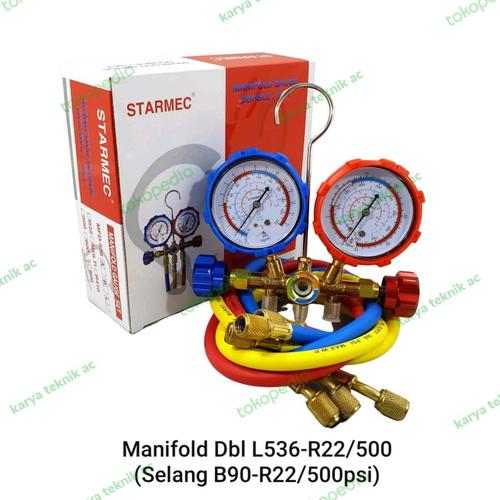 Jual MANIFOLD DOUBLE UNTUK FREON R 32/410 PUTARAN GAGANG BESI KUAT DAN ...