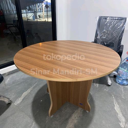 Jual Meja Kerja Meeting Bundar Uno - 120cm - UCT 8771 - Jakarta Barat ...