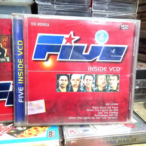 Jual VCD Original Five / inside vcd + bonus vcd invicible Album - Kota ...