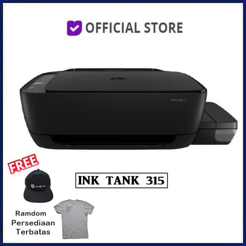 Promo Hp Ink Tank Printer 315 All in One Print Scan Copy - Hitam Cicil ...