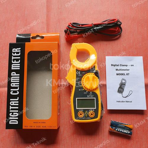 Jual TANG AMPERE DIGITAL DIGITAL CLAMP METER AC DC OHM MULTIMETER 400A ...