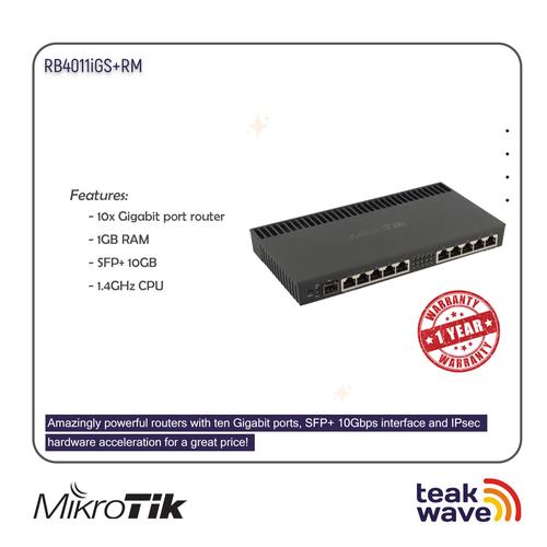 Promo MikroTik RB 4011 iGS + RM / RB4011iGS+RM - Garansi 1 Tahun ...