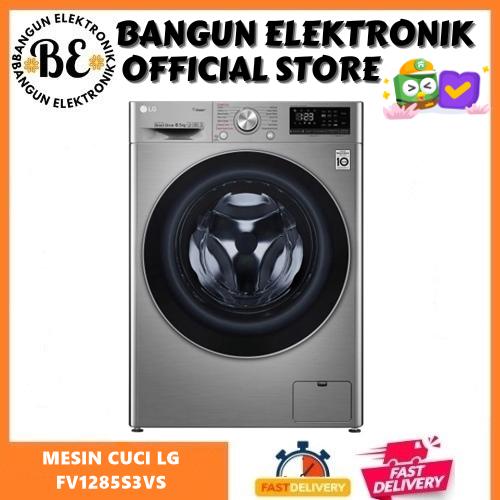 Promo MESIN CUCI LG FV1285S3VS FRONT LOADING 8.5Kg WITH STEAM ...
