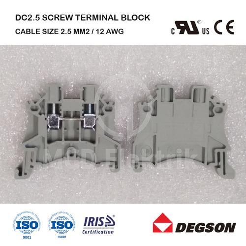 Jual DC2.5 Degson setara TUK3N UK3N TUK 3N UK 3N Terminal Block 2.5mm - Jakarta Utara - MCD ...
