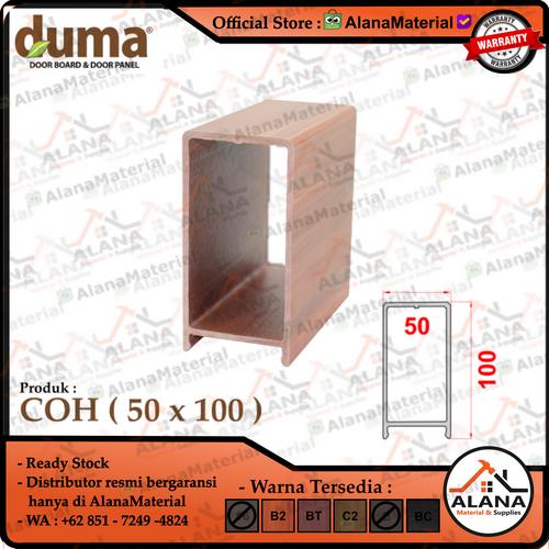 Jual Duma COH Click on Hollow ( 50 x 100 ) 3m 4m WPC Kisi 50x100 3 4 m ...