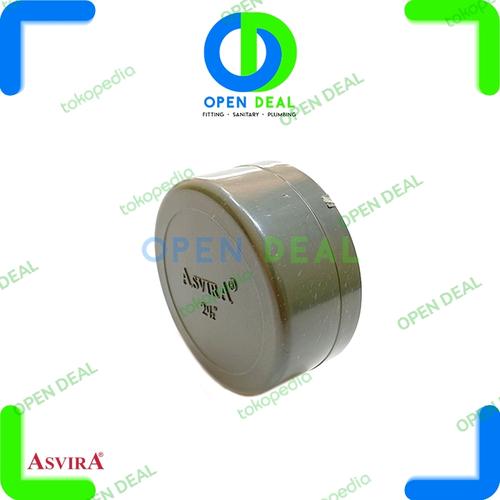 Jual Dop D 2 1/2" ASVIRA Polos / Cap D 2 1/2 Inch PVC ASVIRA / Tutup ...